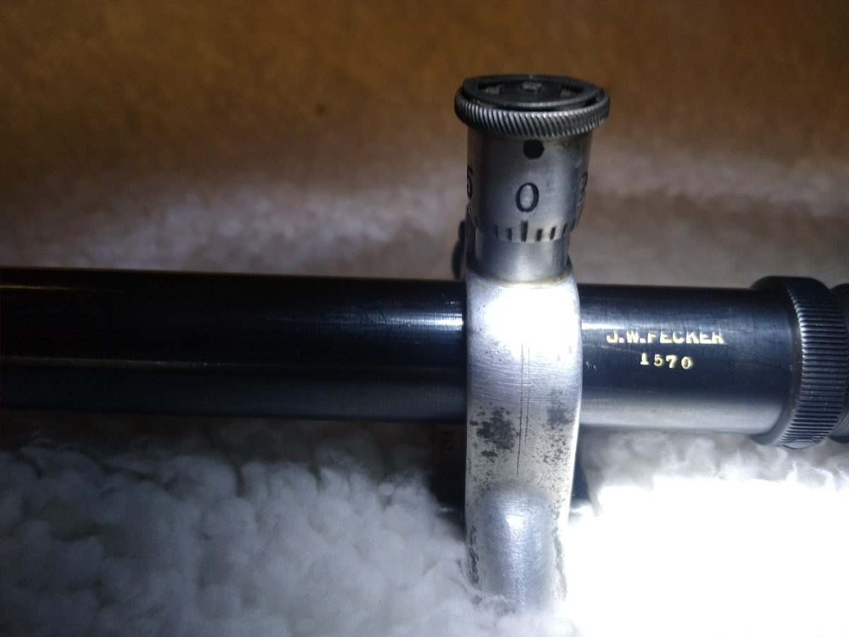 J. W. Fecker 26"long, 1-5/8",3/4" tube target scope 17253287 ...