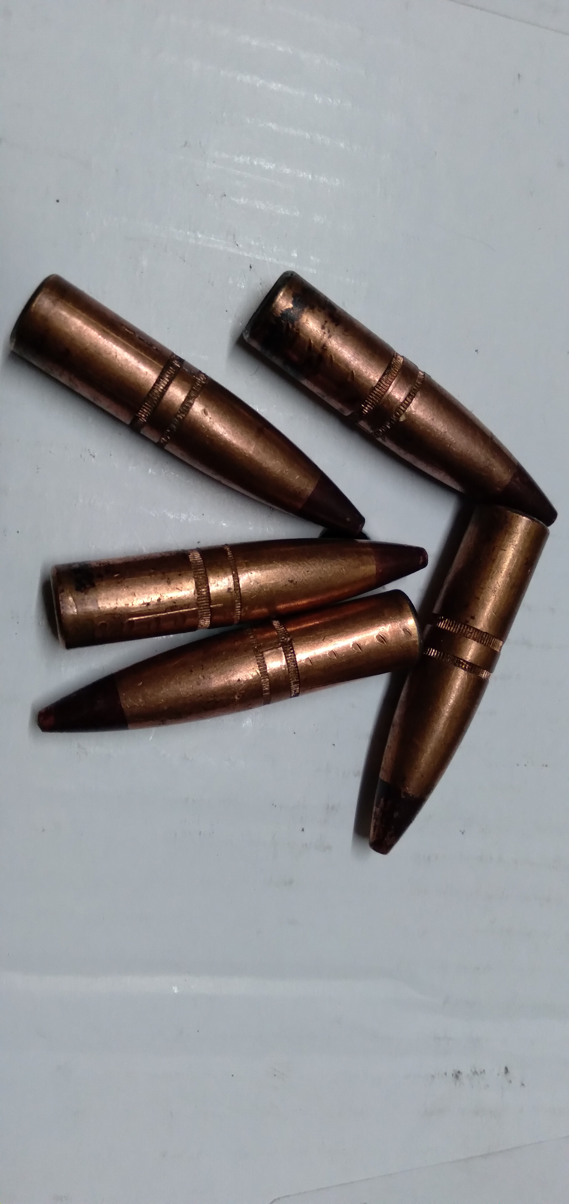 50 Bmg M2hb .50 Cal M17 Tracer Projectiles 643 Grn 100 Qty .50 Bmg For ...