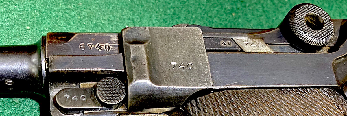 Dwm Lugergermanworld War 1 Vintageexcellentoriginal Finish With Straw ...