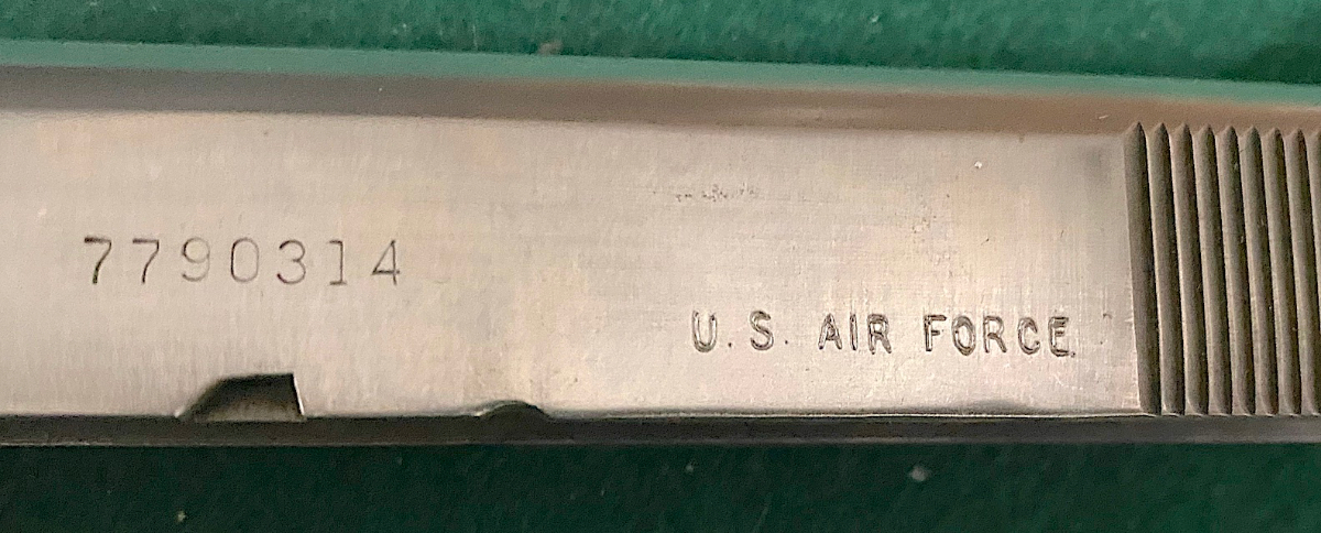 Colt Hard Slide U.S. Air Force Custom Order Buffed Nakedkensight ...