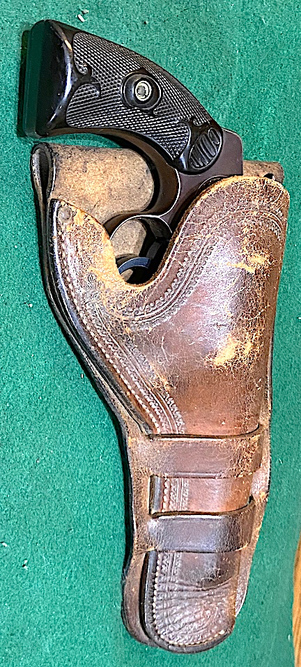 Colt Texas Ranger Holster Blue Engraved Made 1922 .22 Lr For Sale at ...