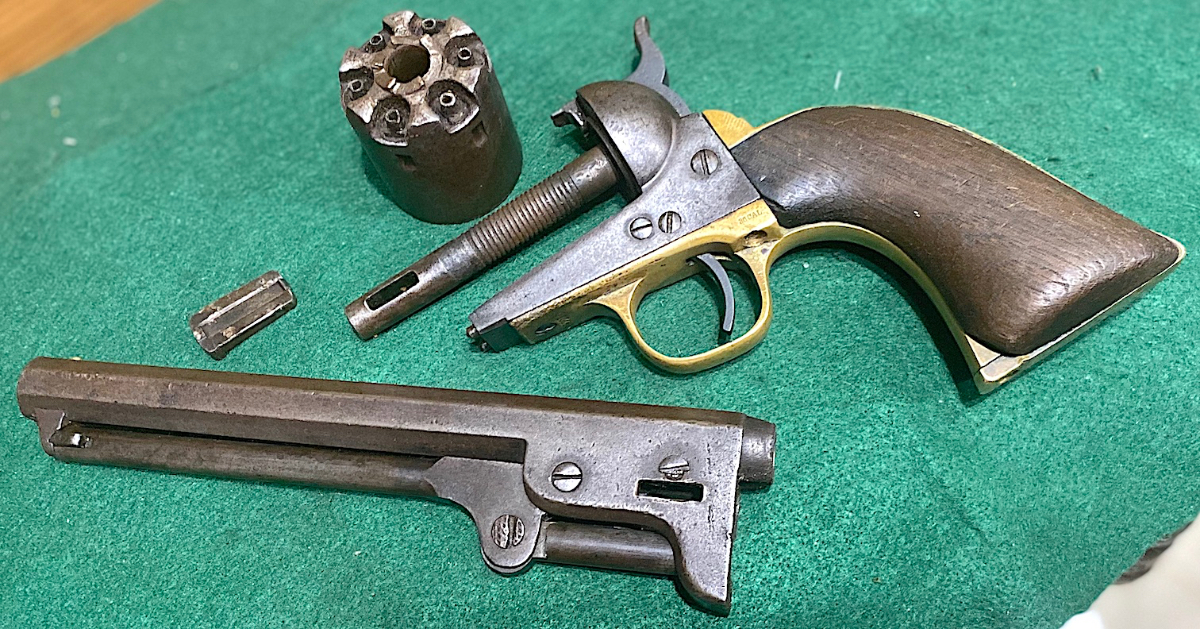 Colt=London Address Col. Colt London Navy Model 1851, Made 1866 ...