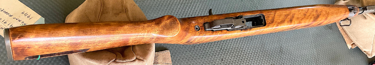 M1 Carbine-Inlandtiger Striped Stocksmade 1944flaming Bomb Stamped ...