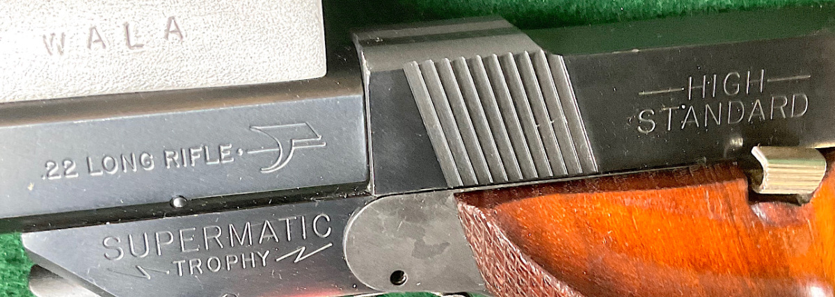 High Standard Supermatic Trophy Militaryhamden Stampedmodel ...