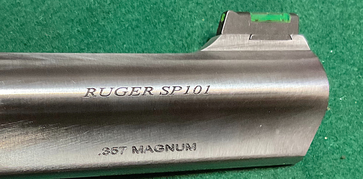 Ruger Sp 101 Five Shot Special Order Stainless Crimson Trace Sighting ...