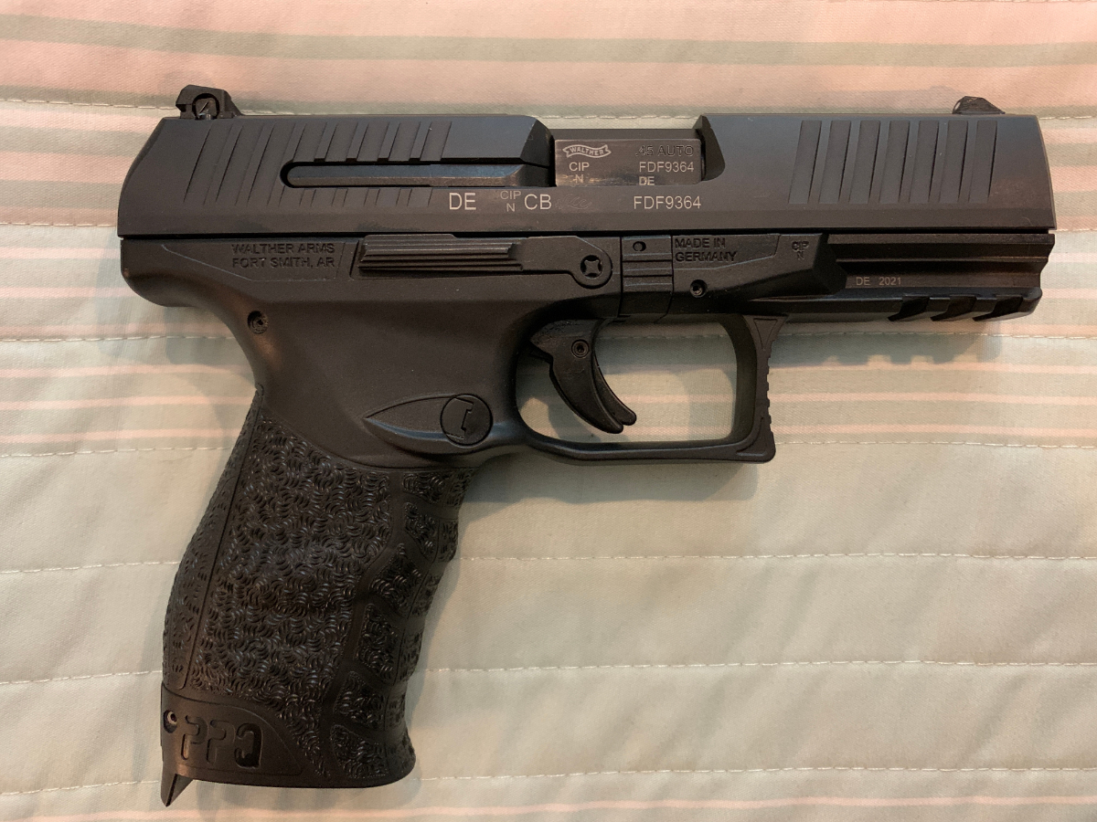 Walther Model Ppq M2 .45 Acp, Black .45 Acp For Sale at GunAuction.com ...