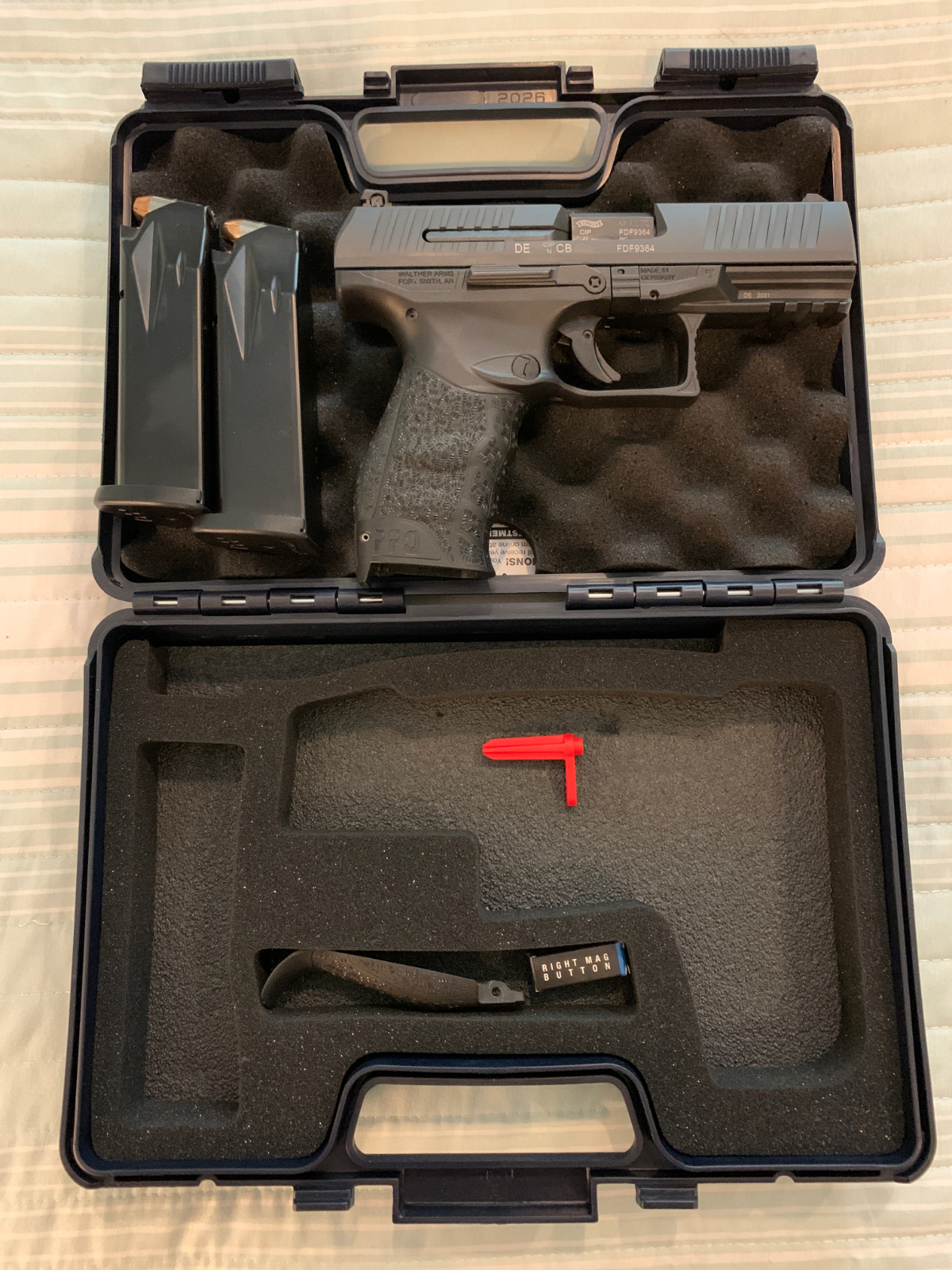 Walther Model Ppq M2 .45 Acp, Black .45 Acp For Sale at GunAuction.com ...