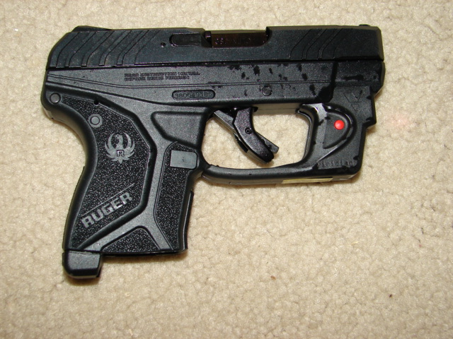 Ruger Lcp2 .380 Semi-Auto Pistol With Viridian E-Series Red Laser .380 ...