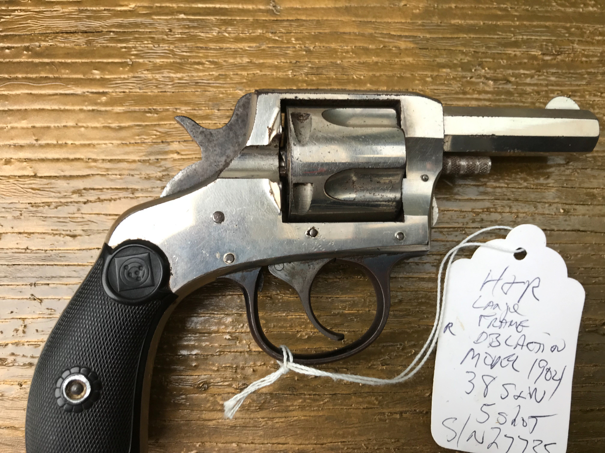 Harrington & Richardson H And R 1904 38 S&W 5 Shot Revolver .38 S&W For ...