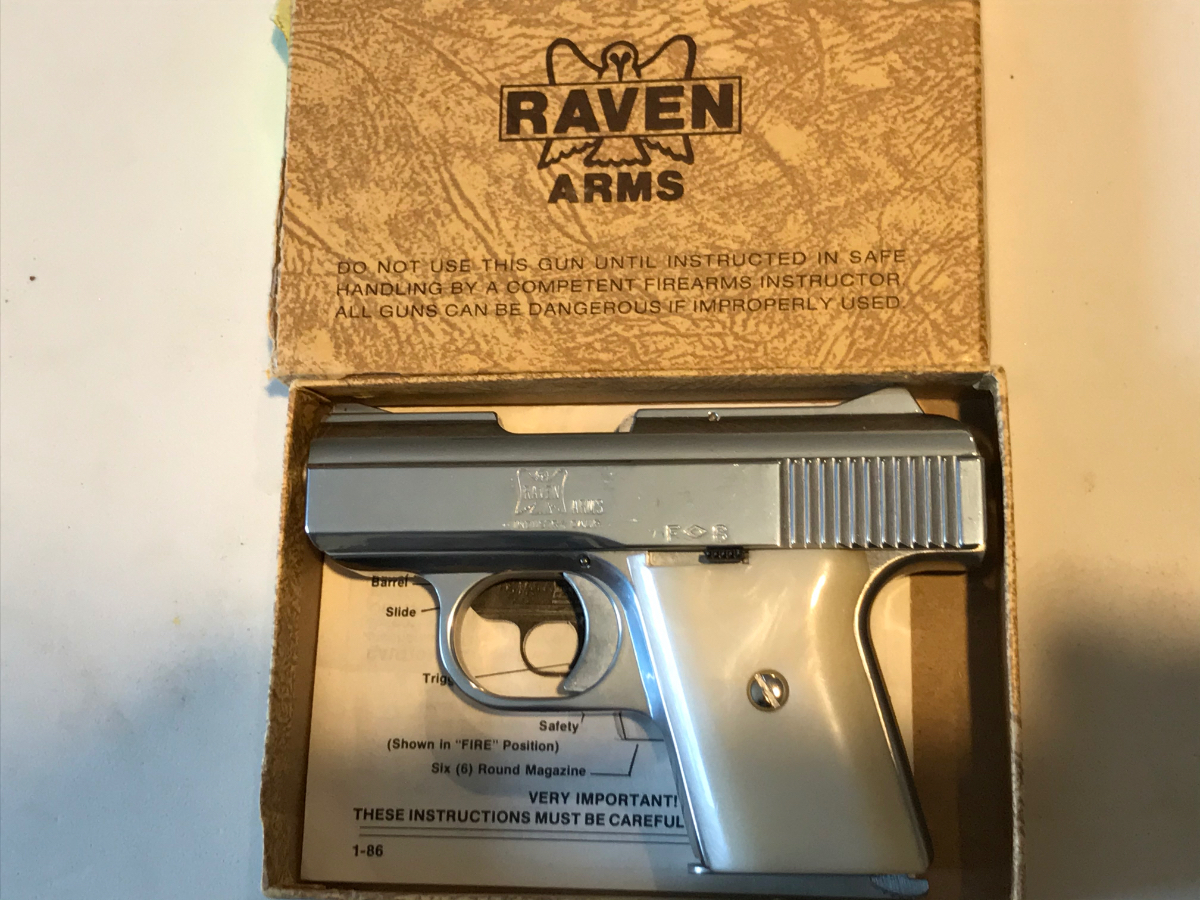 Raven Arms MP-25 Semi Auto like new .25 ACP 17089359 - GunAuction.com