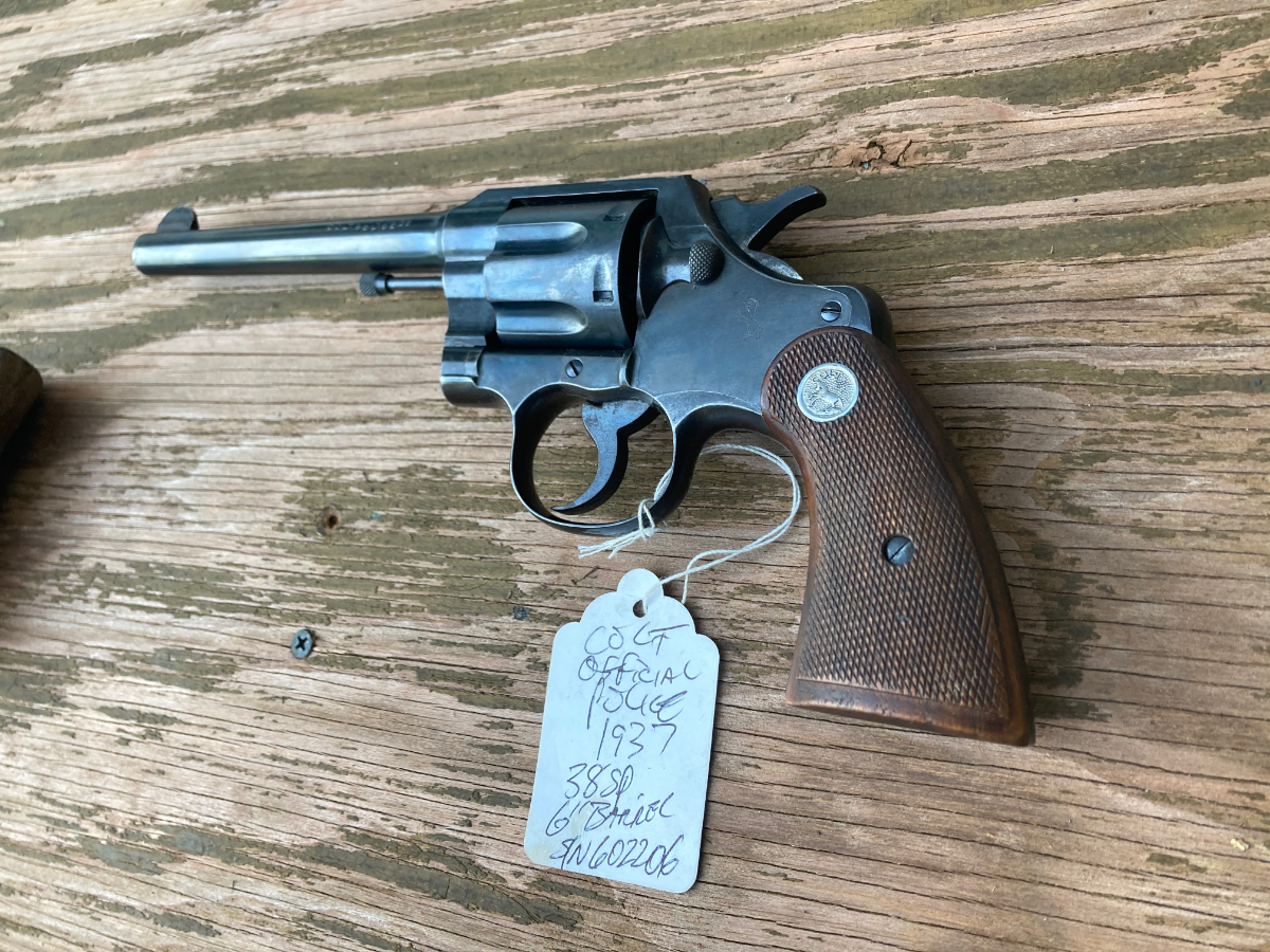 Colt Official Police Revolver Pre-War For Sale at GunAuction.com - 17098960