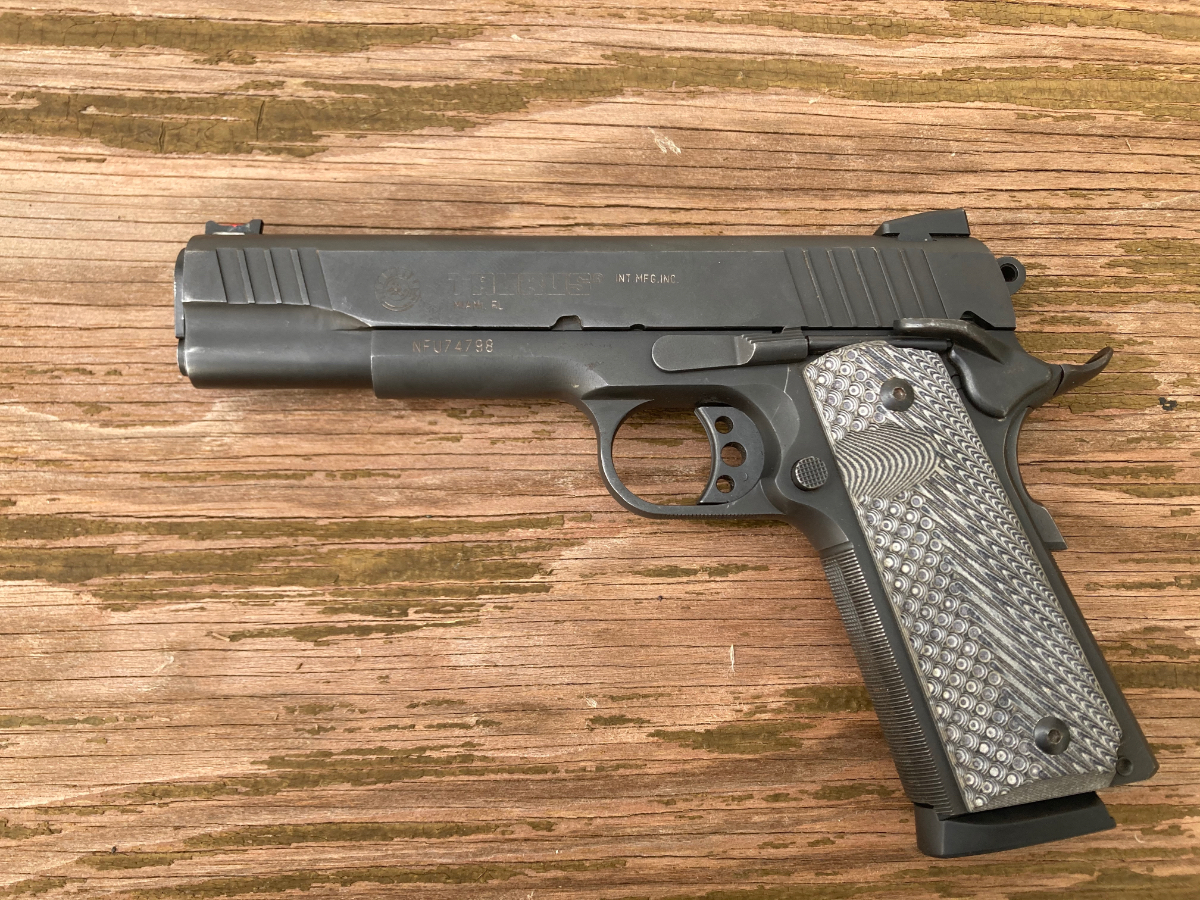 Pt1911 Taurus Full Size New Lower Price For Sale at GunAuction.com ...