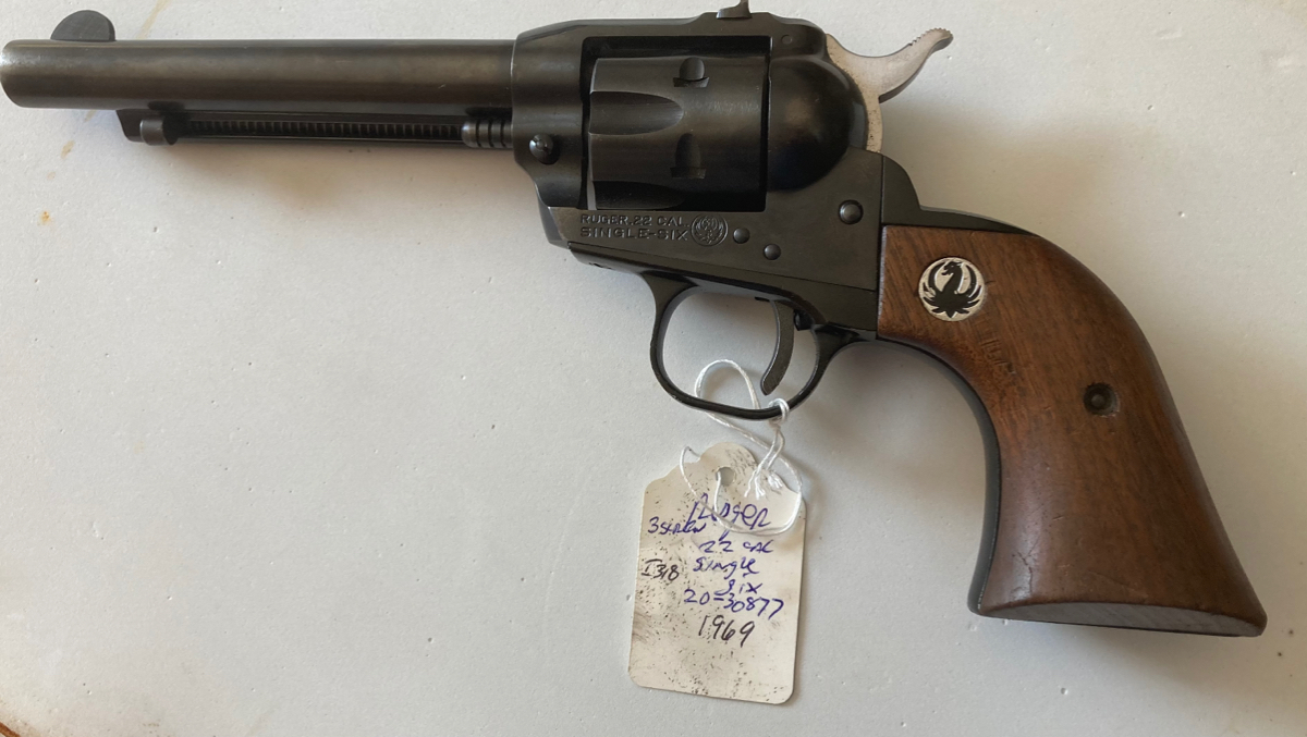 Ruger Single Six No Hammer Safety 3 screw Very Nice .22 LR 17233385 ...