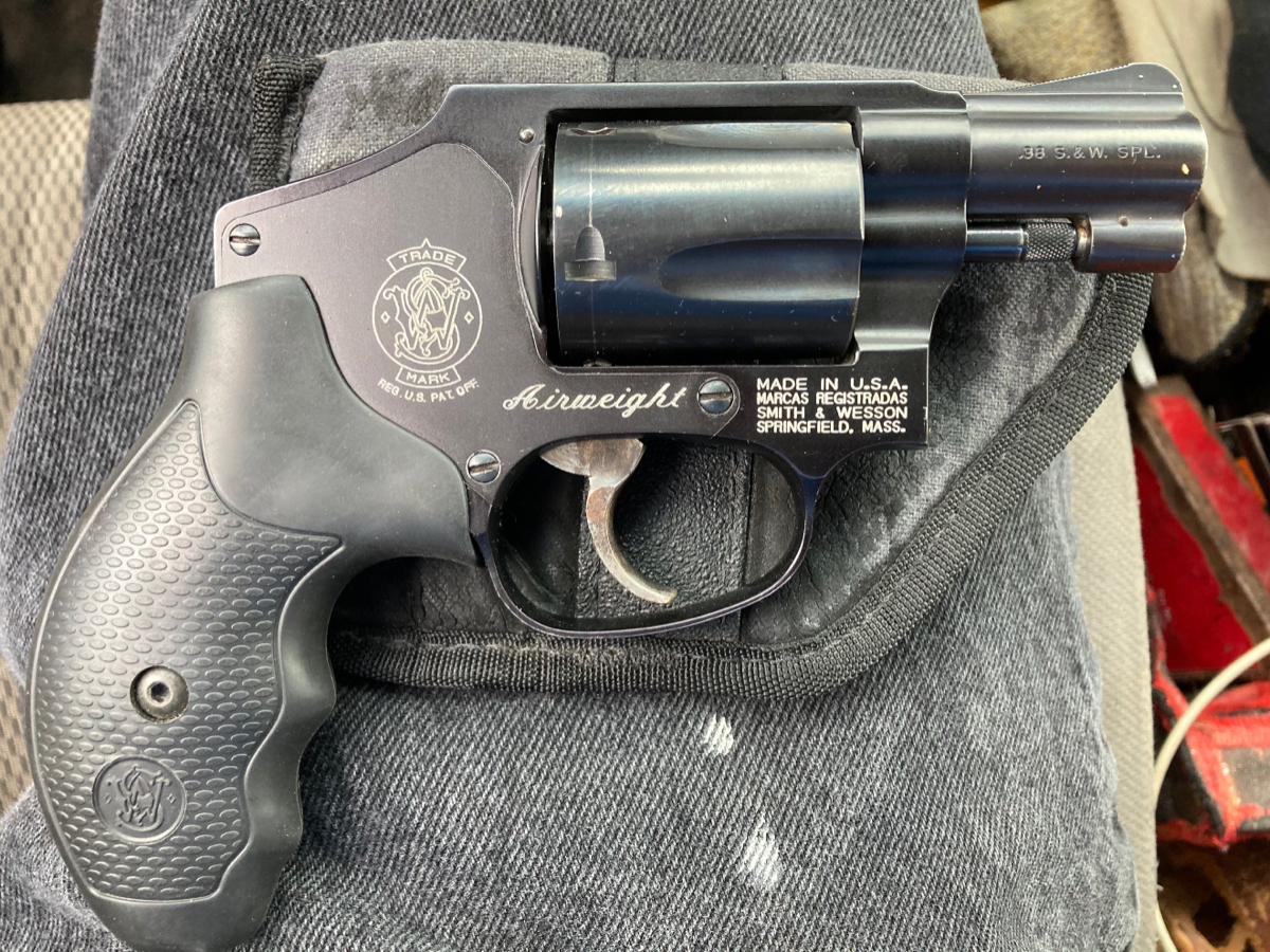 Smith & Wesson Model 442 Air Weight Revolver Excellent Carry Gun For ...