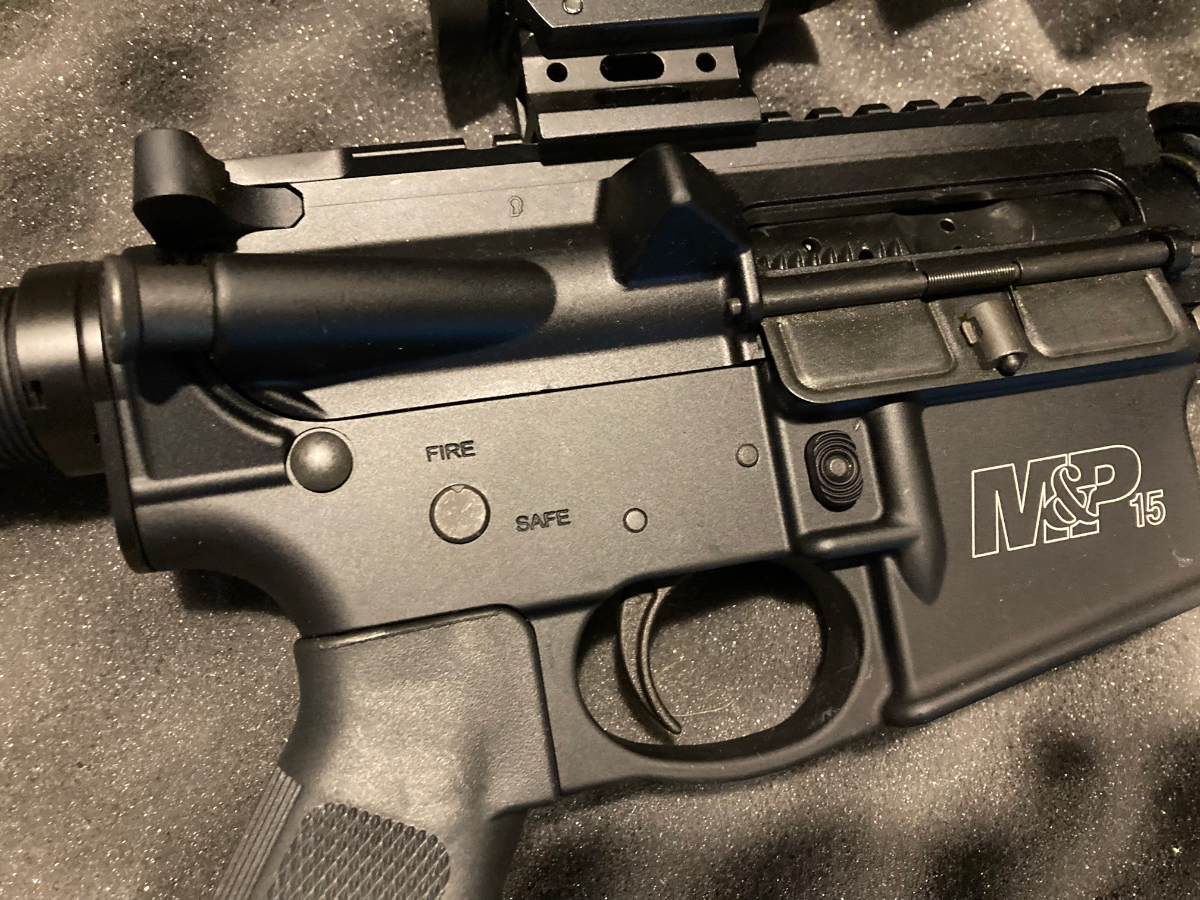 Smith & Wesson M&P Ar-15 Practically New Shot Once For Sale at ...
