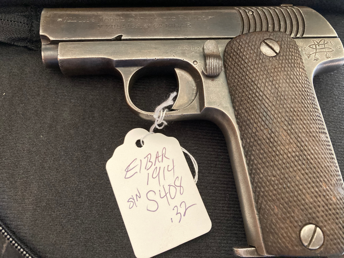 EIBAR Ruby French Semi-Auto Pistol .32 Auto (7.65 Browning) 17270751 ...
