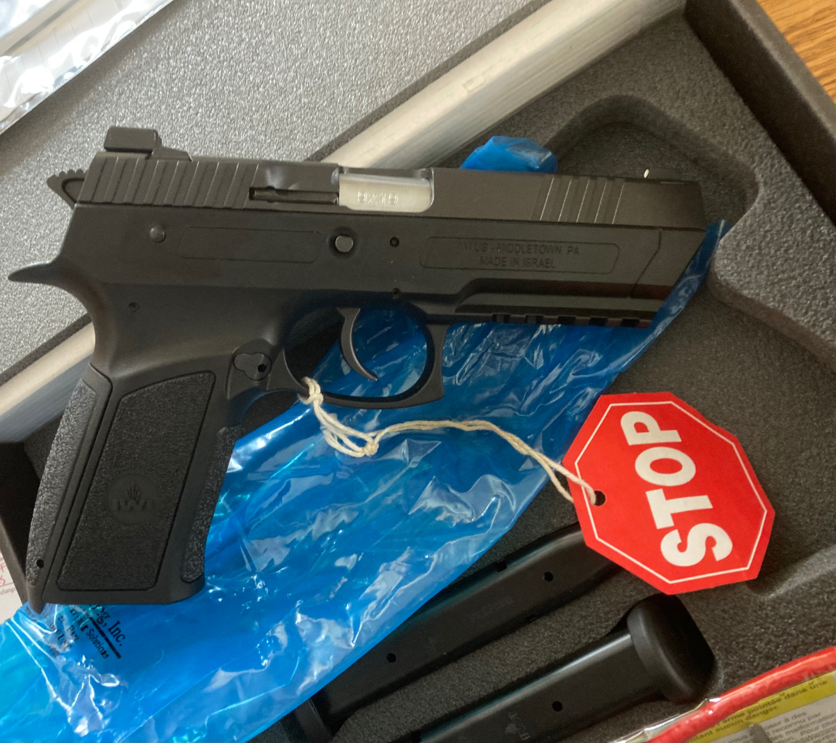 Iwi Jericho 2 In 9mm Semi Auto Pistol 9mm Luger For Sale at GunAuction ...