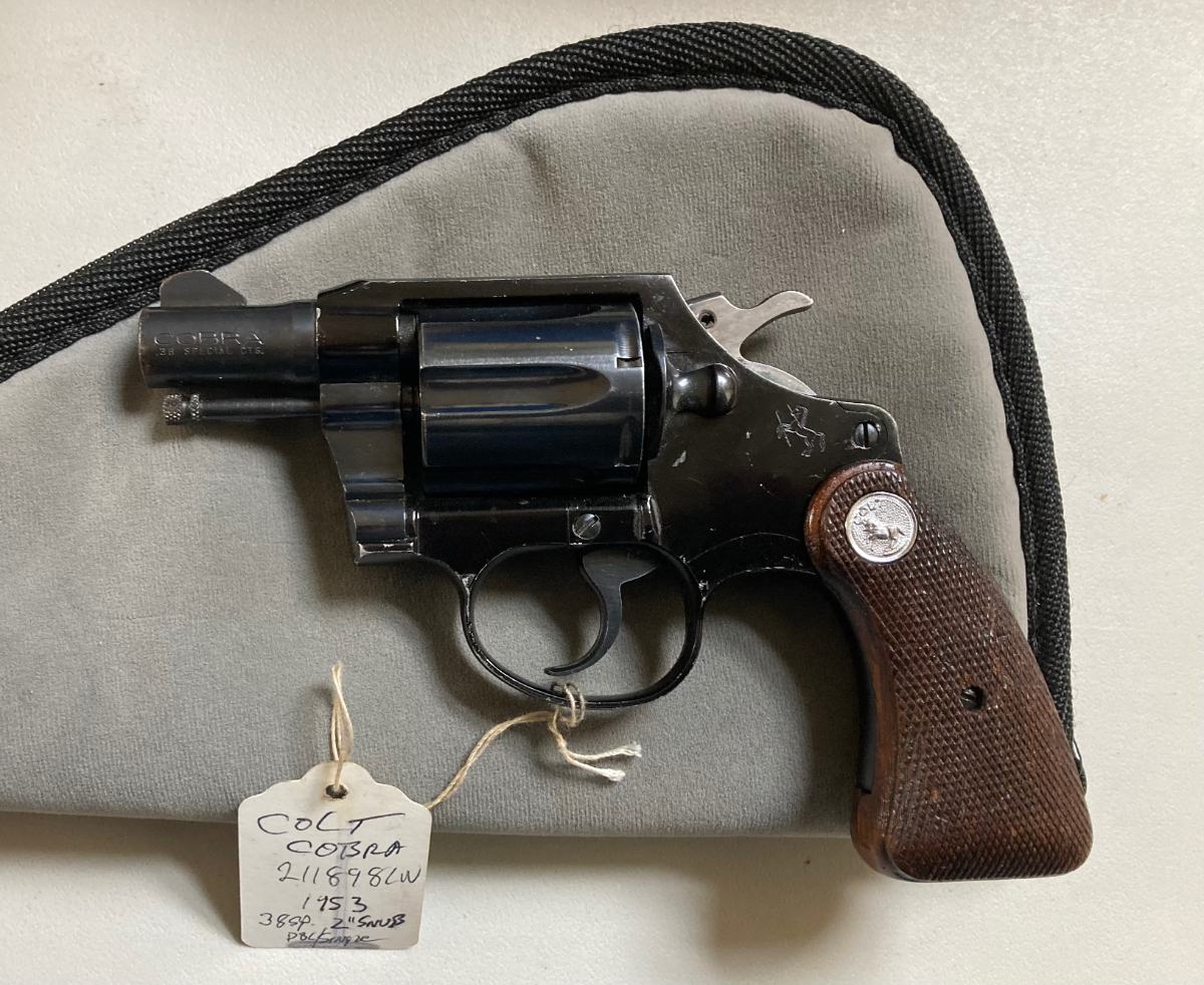 Colt Cobra Snubnose .38 Special NICE 17276398 - GunAuction.com