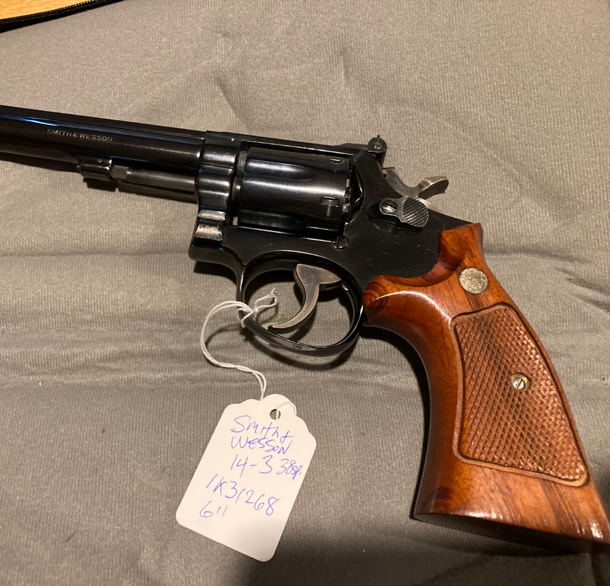 Smith & Wesson Model 14-3 Double/Single Revolver 6 Inch New Low Price ...