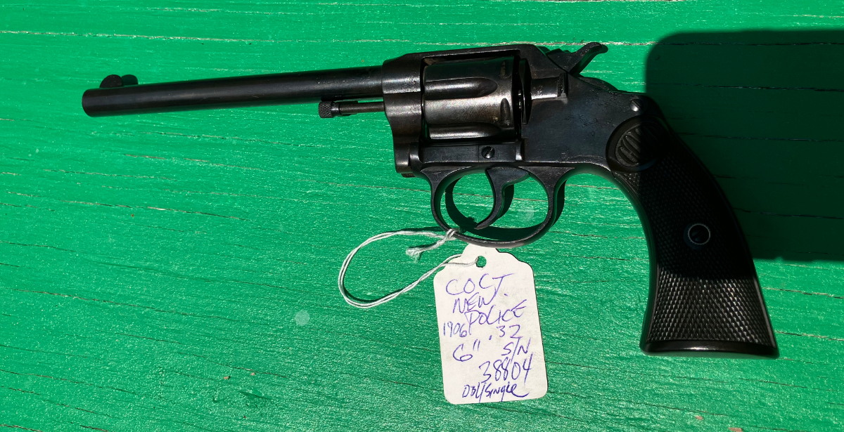 Colt NEW POLICE REVOLVER 1907 .32 New Police Colt 17347395 - GunAuction.com