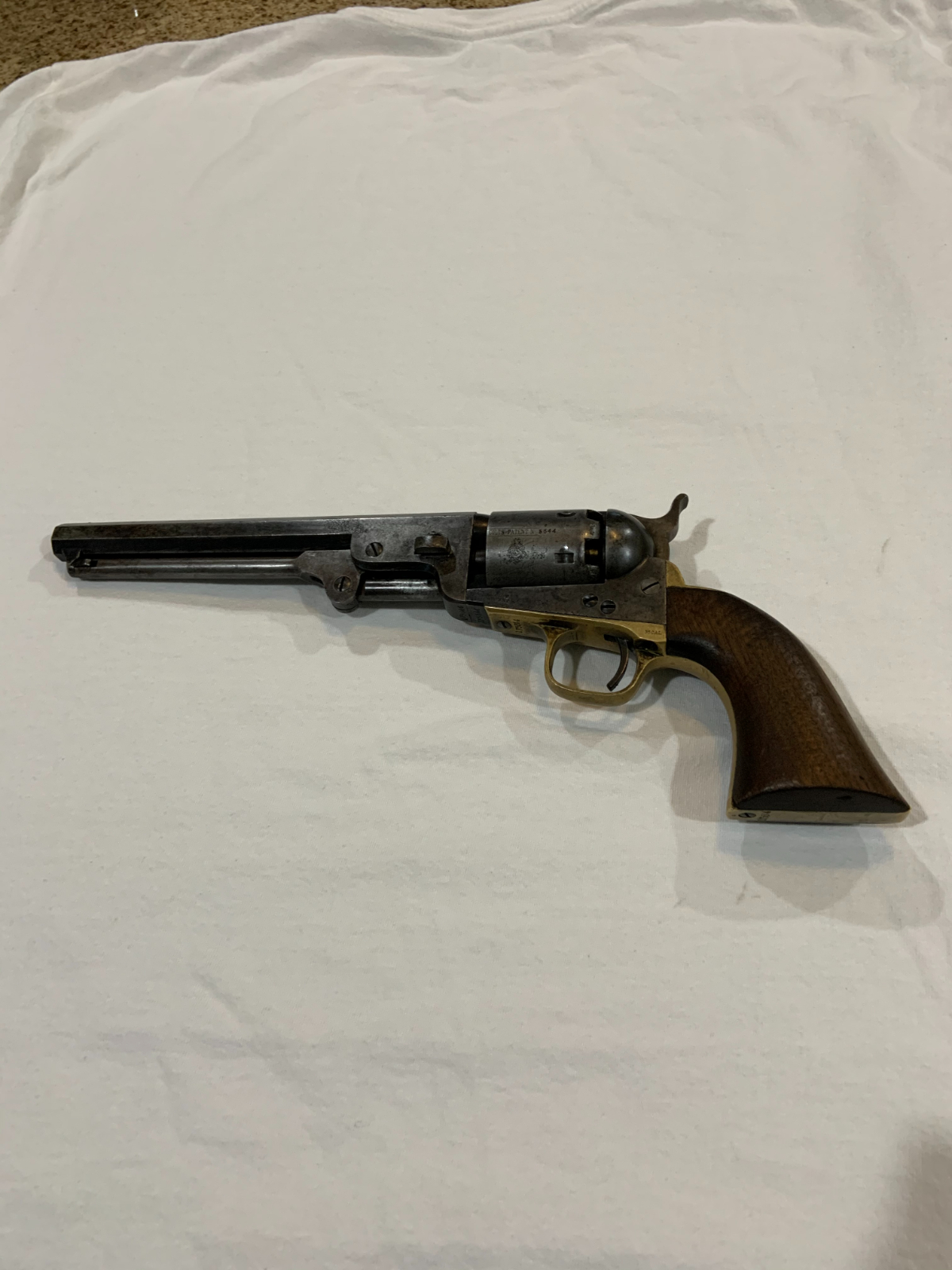 Colt Model 1851 Navy Martially Marked U.S. Navy Single Action Revolver ...