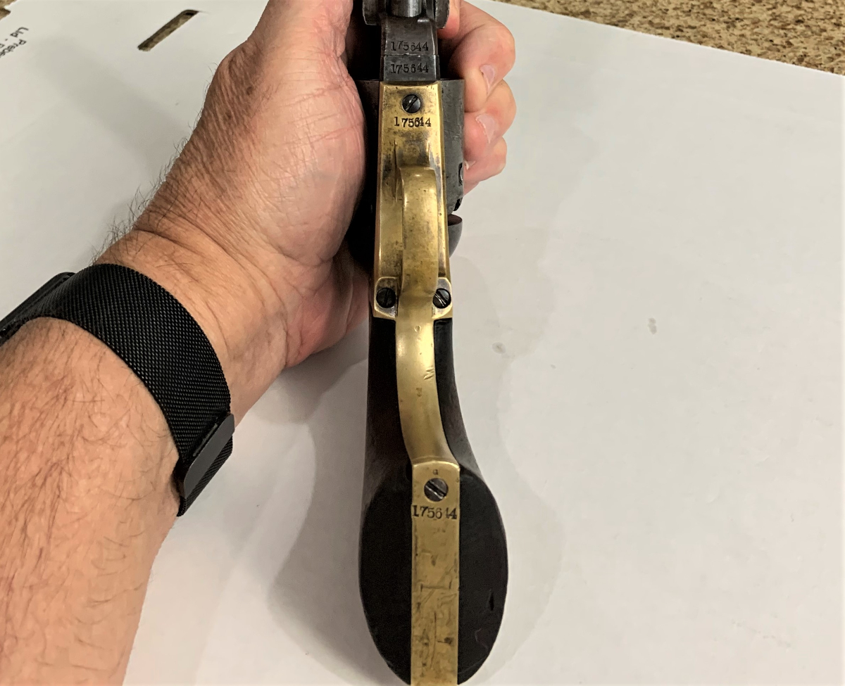 Colt Model 1851 Navy Martially Marked U.S. Navy Single Action Revolver ...