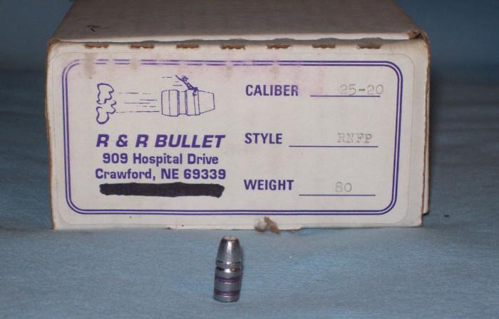 25-20 HARD CAST LEAD BULLETS