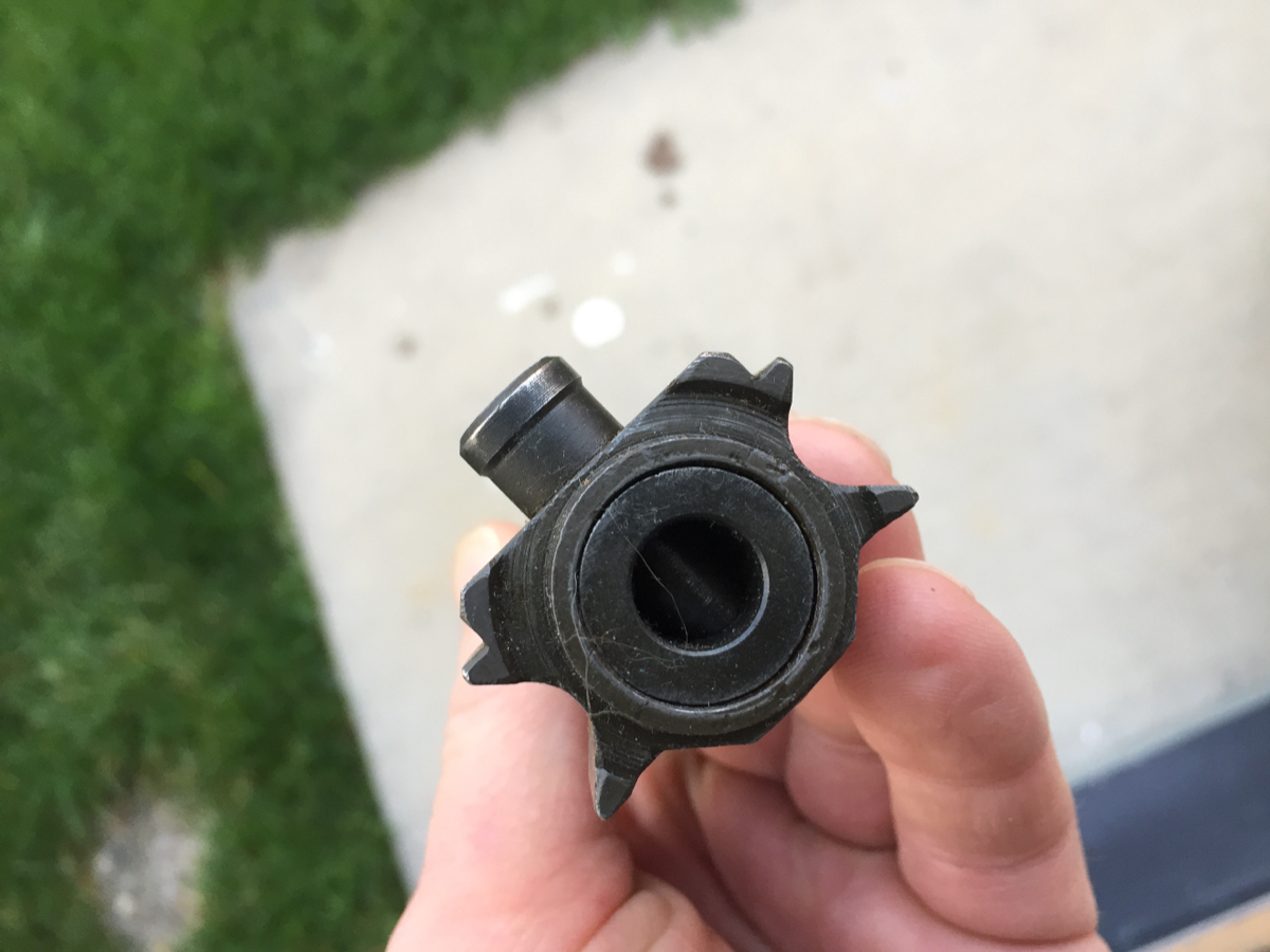 German WW2 dfb MG42 MG-42 Machine gun bolt original 7.92 17186989 ...