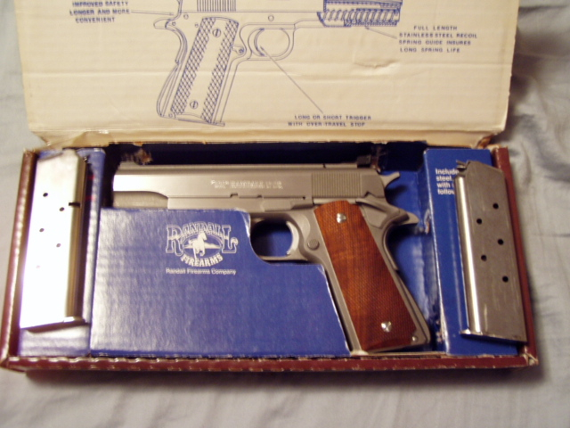 Randall RANDAL A131 1 OF 283 45ACP PISTOL .45 ACP 17393921 - GunAuction.com