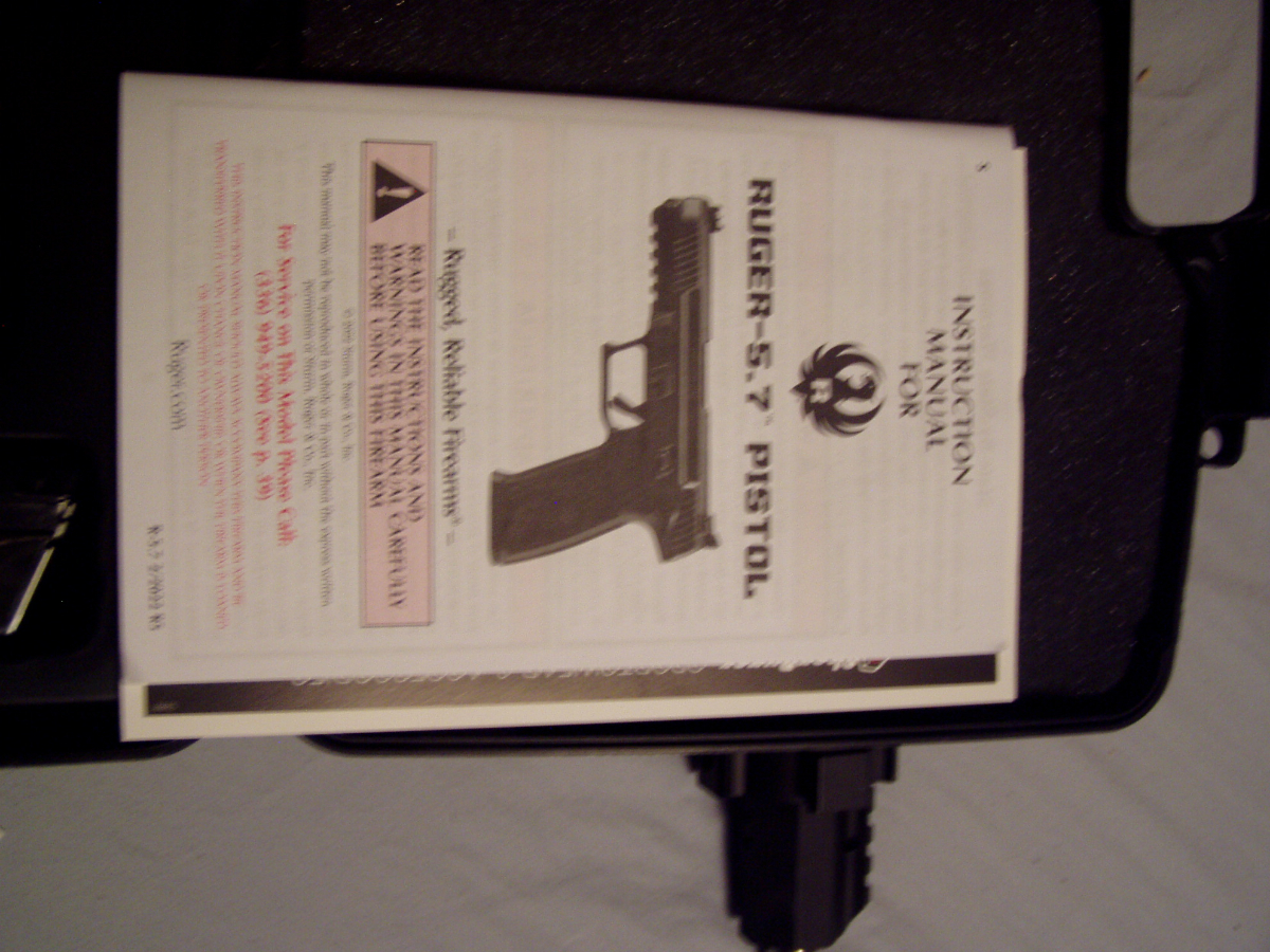Ruger - DISCONTINUED TALO EDITION RUGER-57 PISTOL ,TWO 20 RD MAGAZINES ...