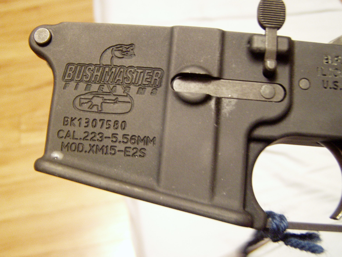 BUSHMASTER MODEL XM15-E2S AR15 COMPLETE UNFIRED RIFLE LOWER 5.56mm NATO ...