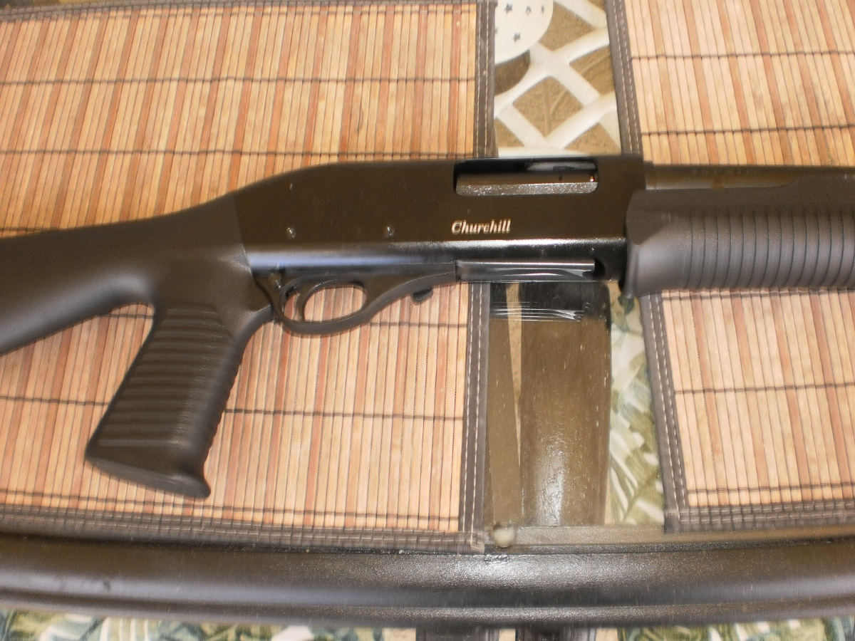Eaa Akkar Churchill 612 Self Defense 12 Ga Pistol Grip Stock Nib 12 Ga ...