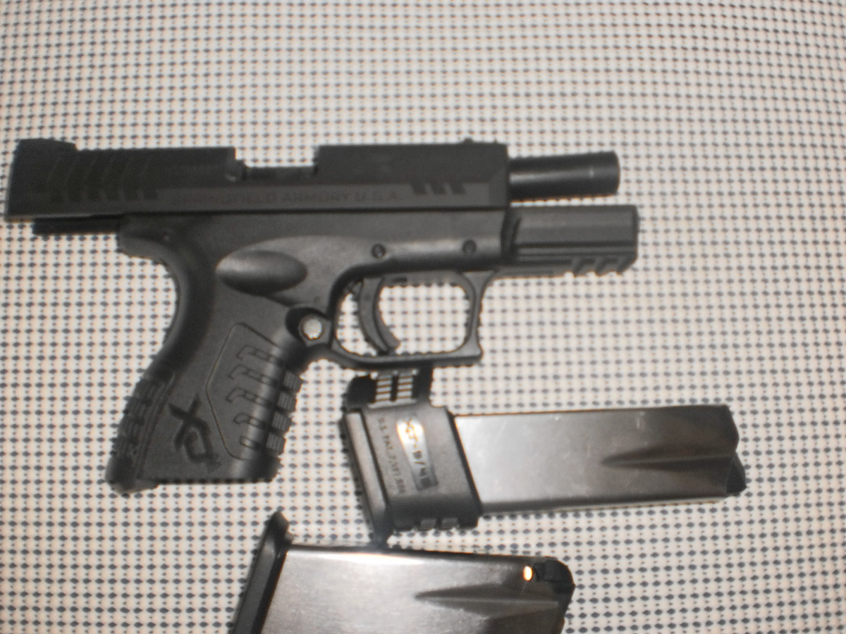 Springfield Armory Springfield Xdm 40 Cal Hi Cap 3.8" Barrel Match ...
