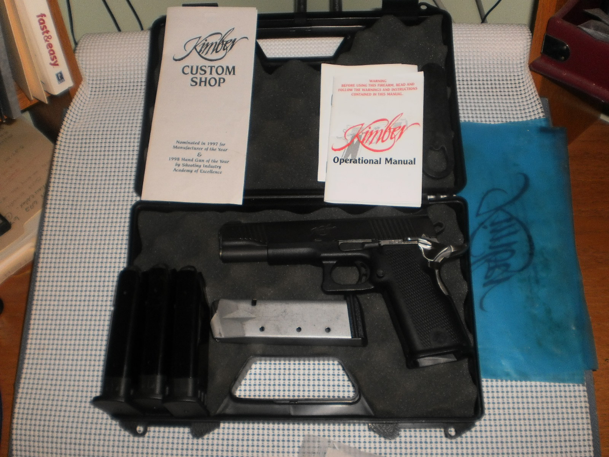 Kimber Polymer Custom (Double Stack 1911) Lnib Dual Safety L/R Hand ...