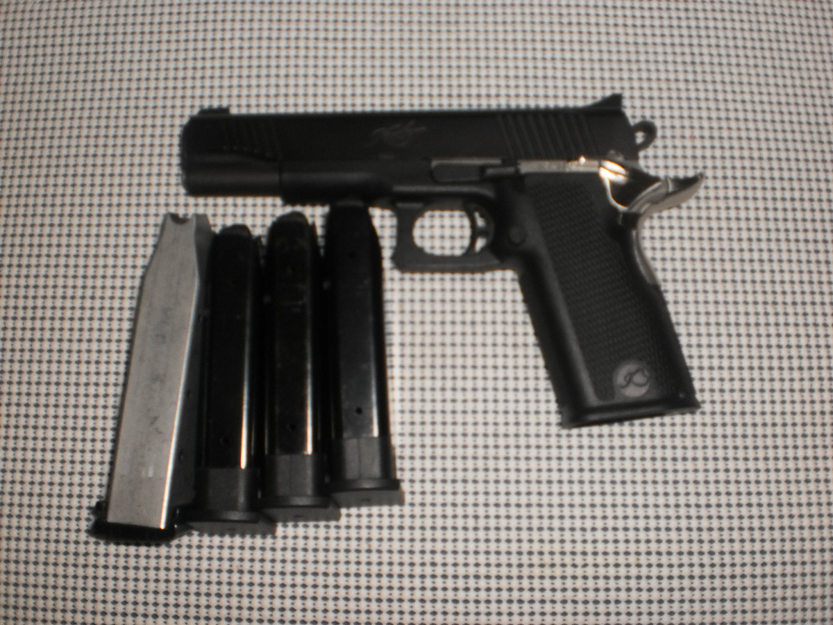 Kimber Polymer Custom (Double Stack 1911) Lnib Dual Safety L/R Hand ...