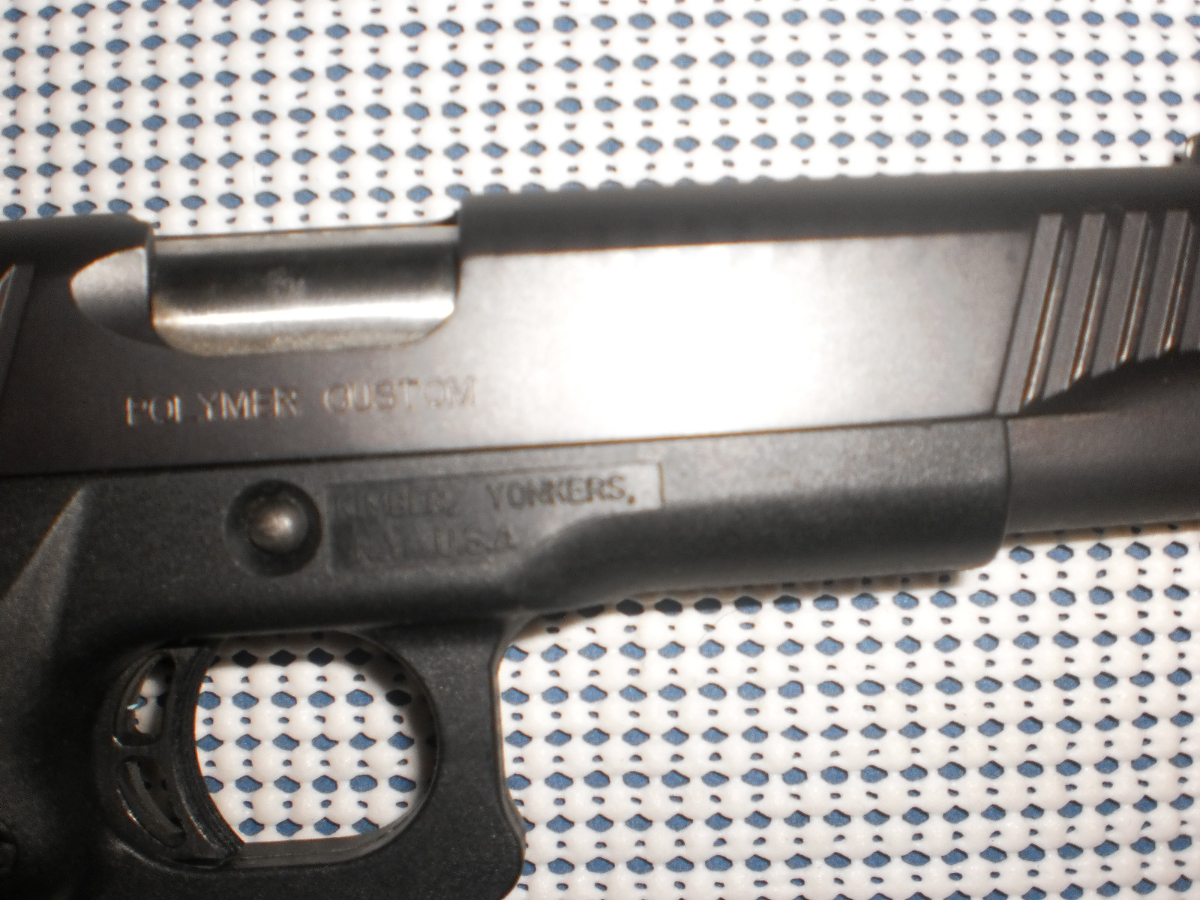 Kimber Polymer Custom (Double Stack 1911) Lnib Dual Safety L/R Hand ...