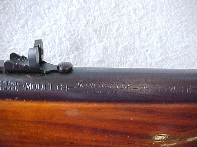 Winchester (Pre 64) Winchester 94 25-35 Rifle Winchester 64 2535 Nores ...