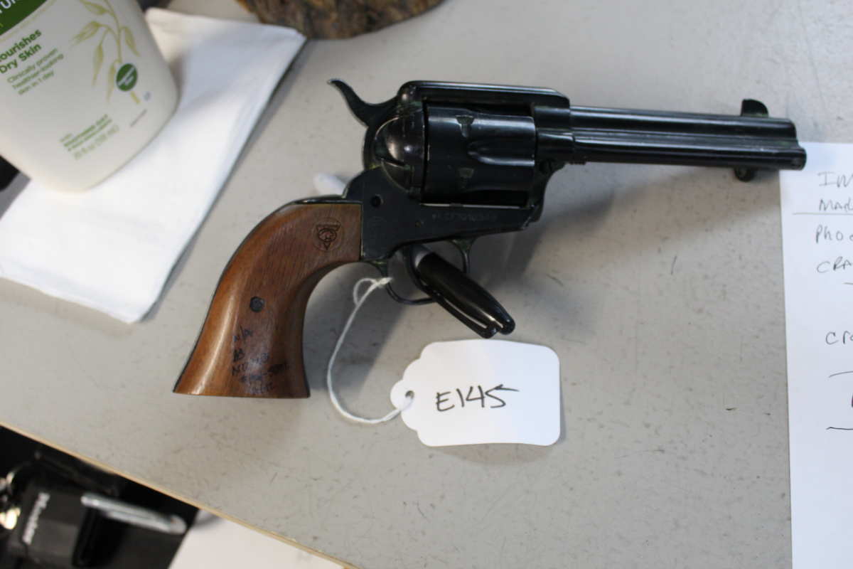 Puma 1873 Revolver Police Seizure Gun As-Is No Reserve .22 Lr For Sale ...