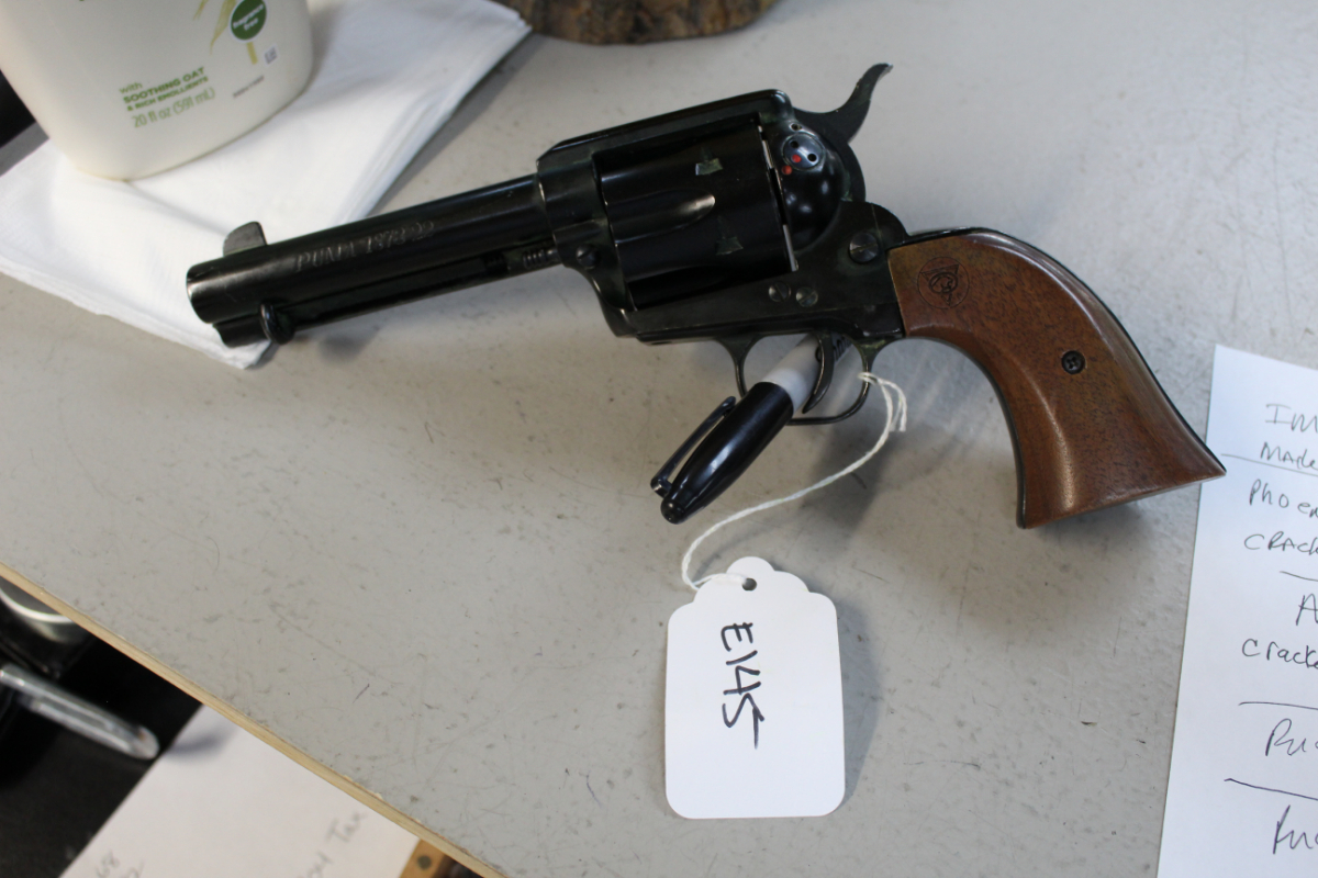 Puma 1873 Revolver Police Seizure Gun As-Is No Reserve .22 Lr For Sale ...