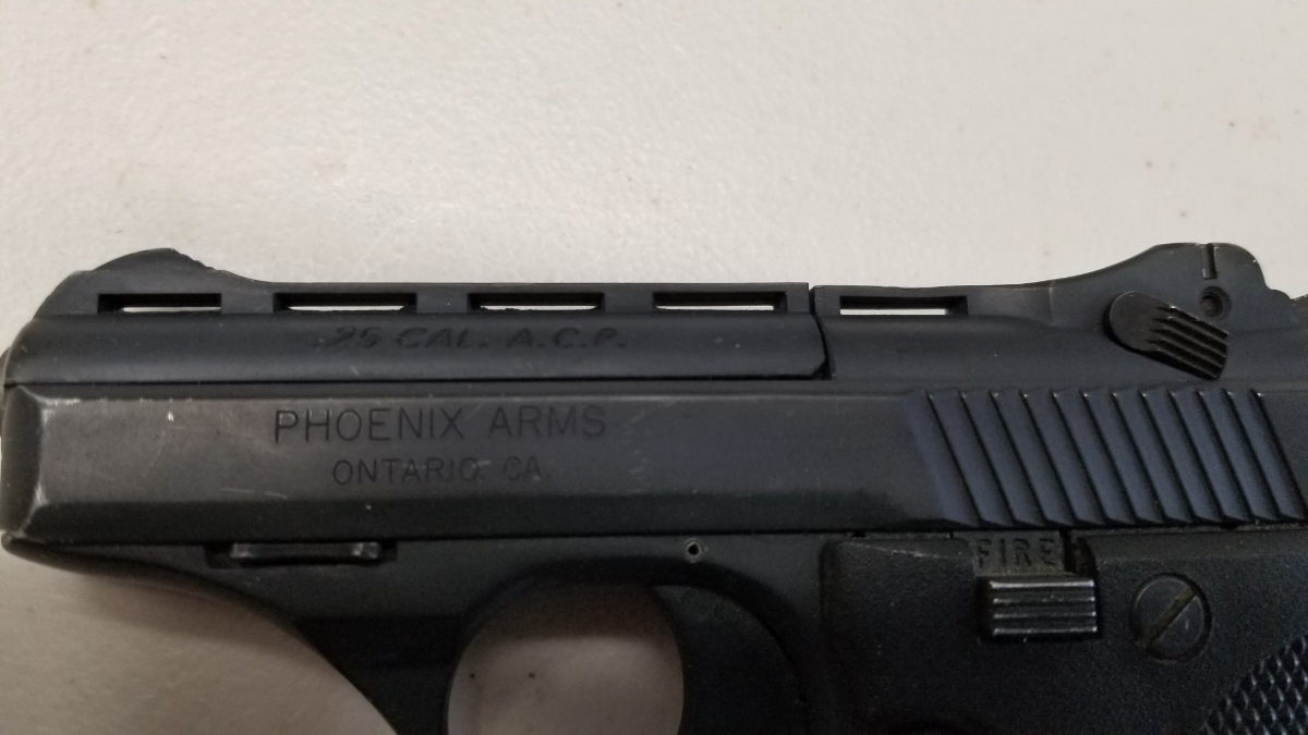 Phoenix Arms Hp25a-Police Seizure-With Mag-As Is .25 Acp For Sale at ...