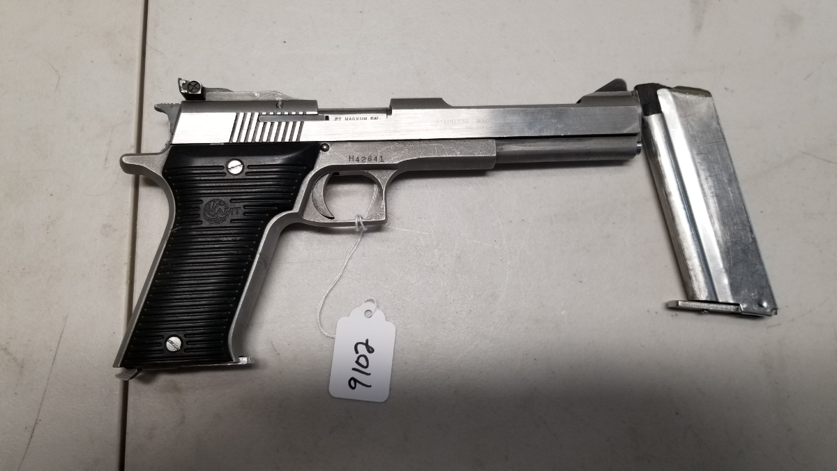 Amt Automag Ii-Two Mags-As Is .22 Magnum For Sale at GunAuction.com ...
