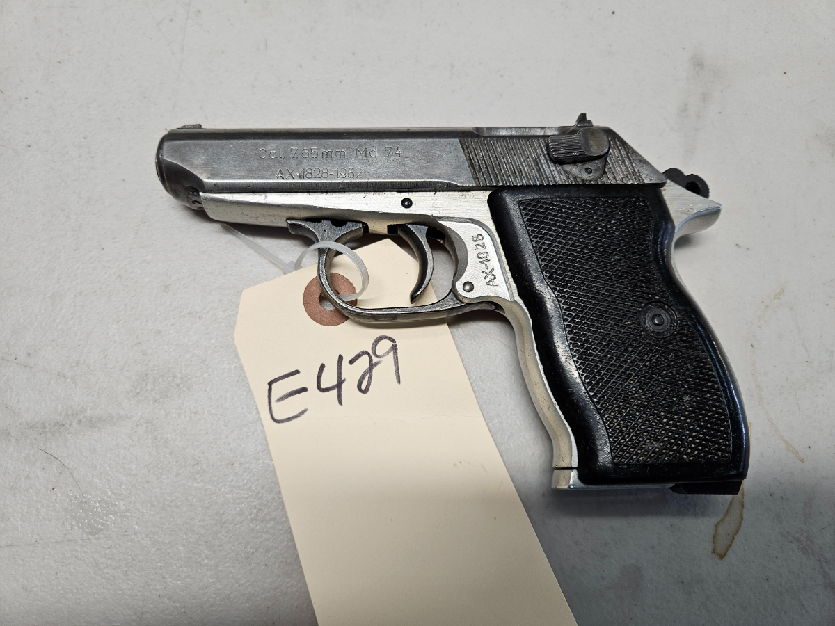 Carpati Model 74-Police Seizure-As Is-W/Mag-Parts Or Restoration 7.65mm ...