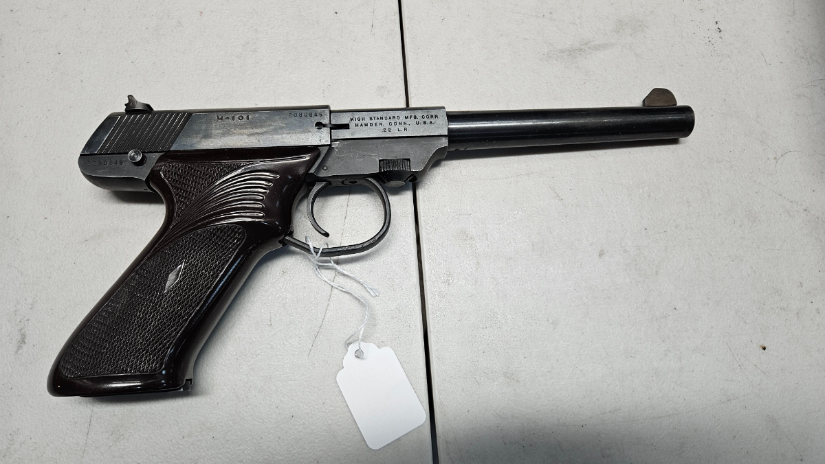 High Standard Model M101-Excellent-Condition-W/Mag-As Is .22 Lr For ...