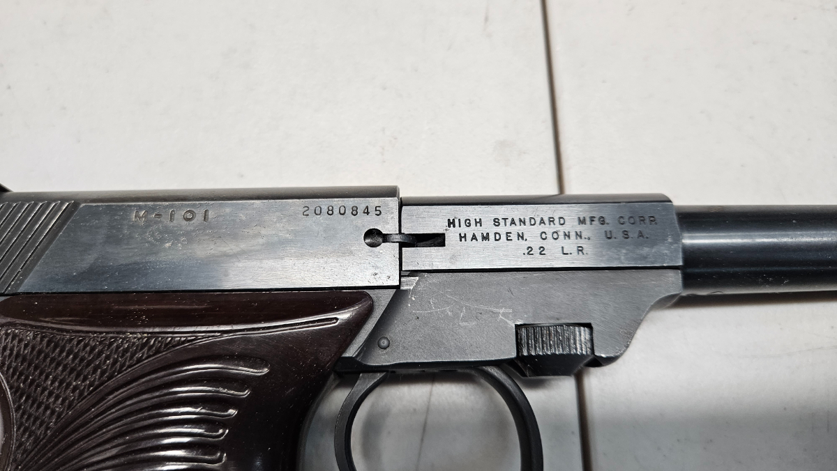 High Standard Model M101-Excellent-Condition-W/Mag-As Is .22 Lr For ...