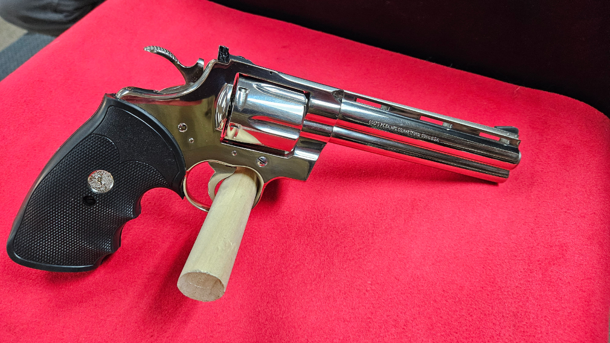 Colt 1978 Python 6" Barrel-Gorgeous-As Is .357 Magnum For Sale at GunAuction.com - 17326715