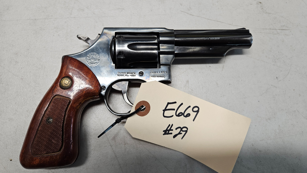 TAURUS MODEL 65-POLICE SEIZURE- W/HOLSTER-AS IS