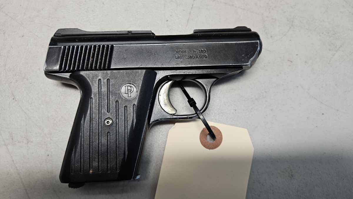 Davis Industries Model P-380-Police Seizure-As Is-W/Mag .380 Acp For ...
