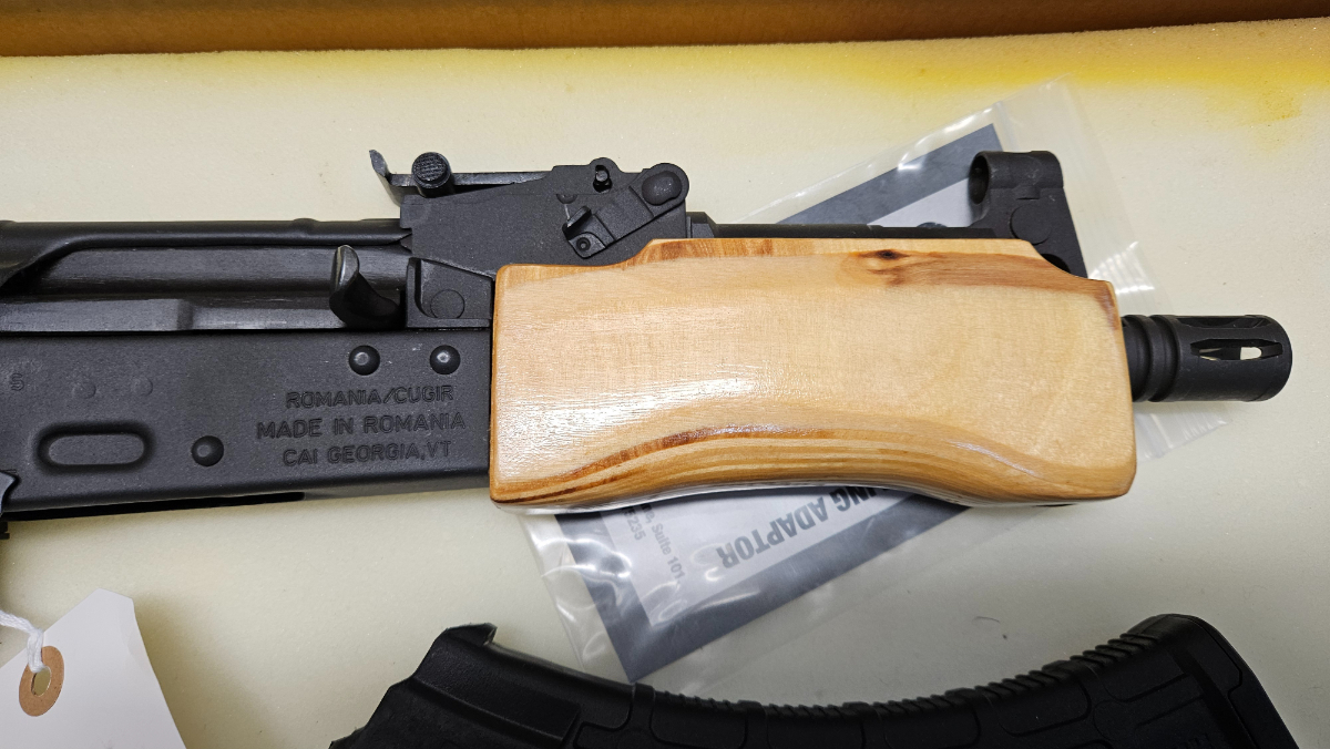 Century Arms MINI DRACO-POLICE SEIZURE-W/MAG-AS IS-LIKE NEW 7.62x39 ...