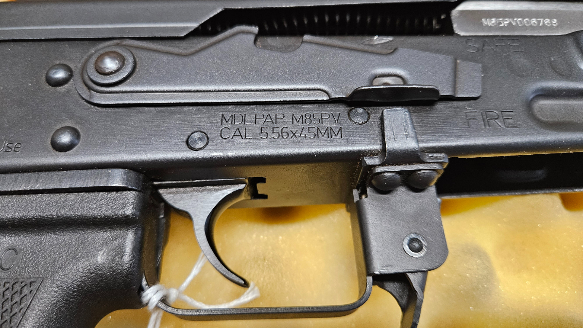 Century Arms Model Pap M85pv-Police Seizure- W/ Drum Mag-As Is-Nice 5 ...