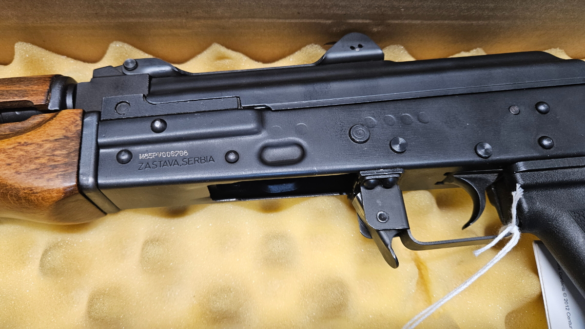 Century Arms Model Pap M85pv-Police Seizure- W/ Drum Mag-As Is-Nice 5 ...